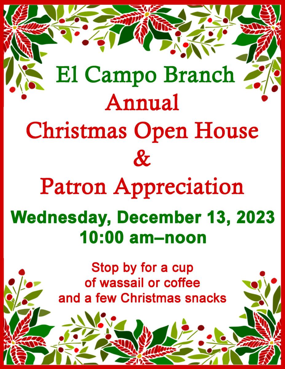 Home - Wharton County Library