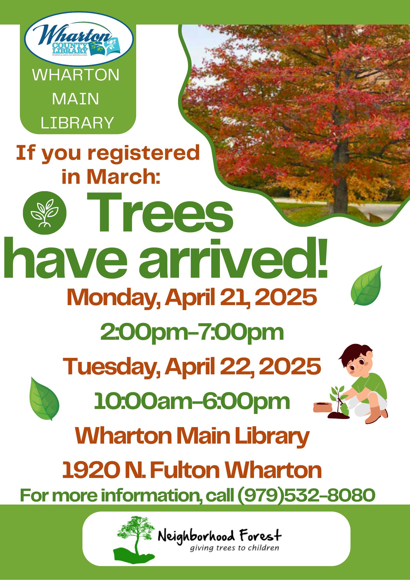 Home - Wharton County Library